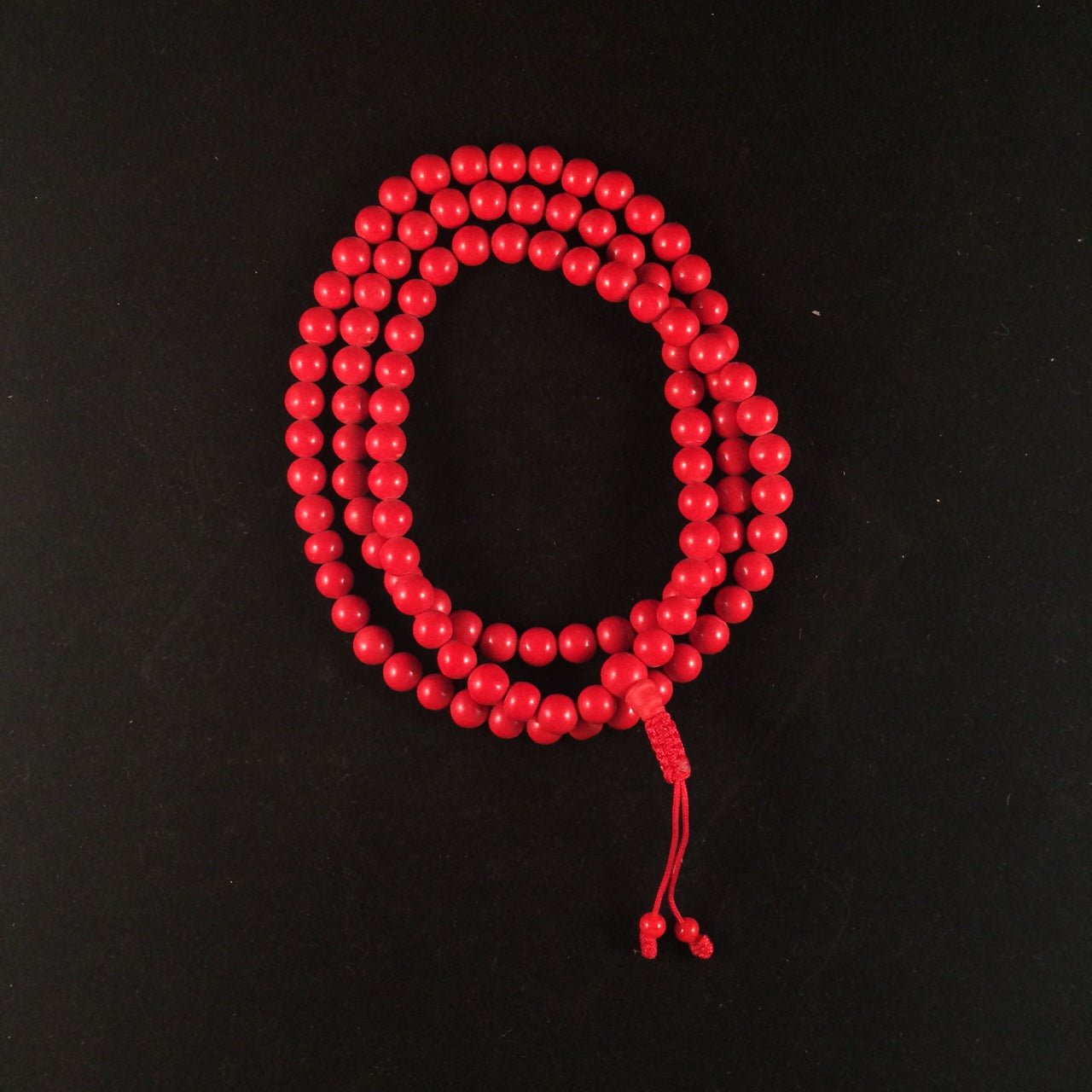 Coral Mala – Tibetan Spirit