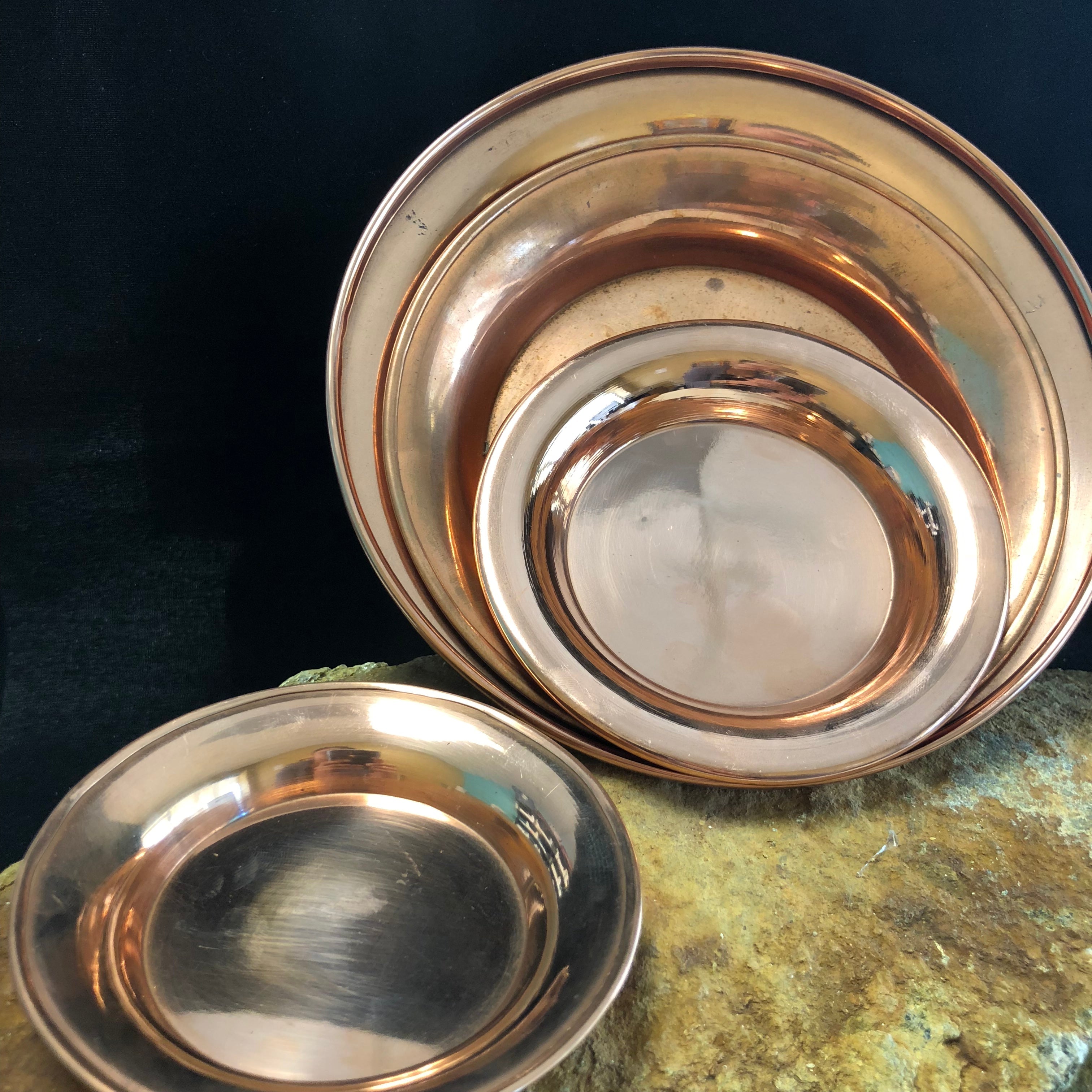 Offering Plate (Copper, Various Sizes) – Tibetan Spirit
