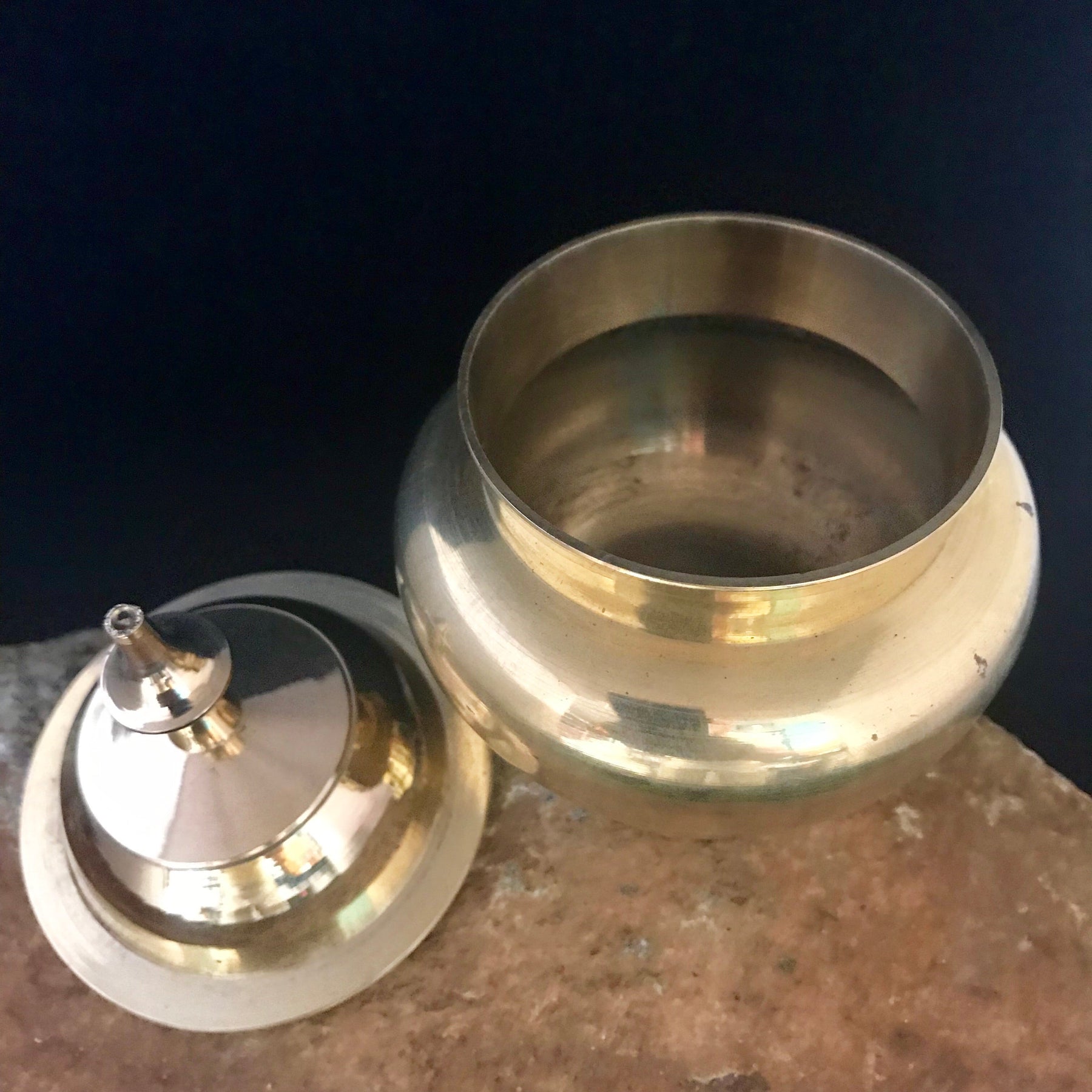 Rice Pot (Brass, 5" Height) – Tibetan Spirit