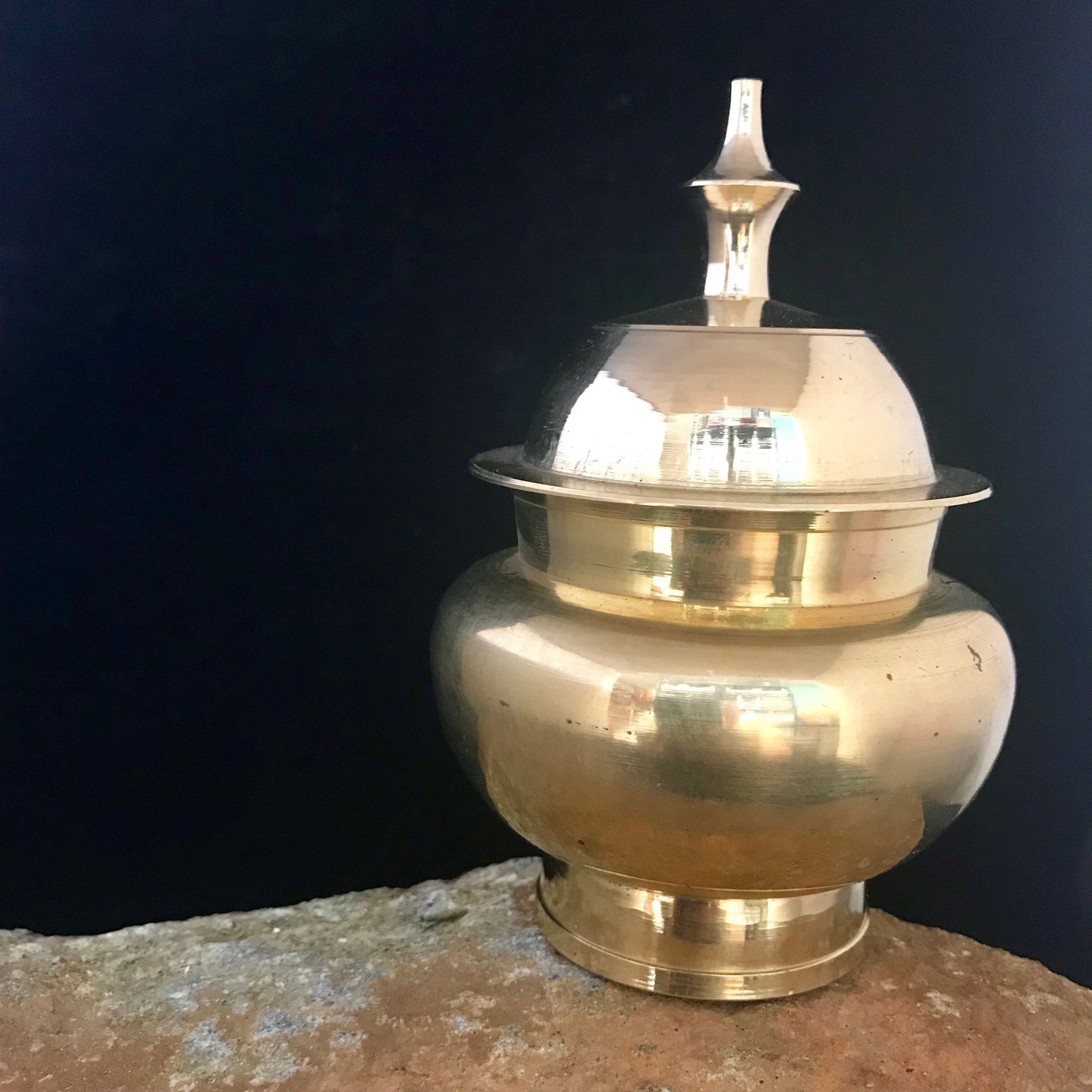 Rice Pot (Brass, 5" Height) – Tibetan Spirit